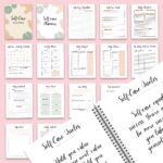 Self-care self love wellness, guided journal With Prompts 63 Pages PDF ...
