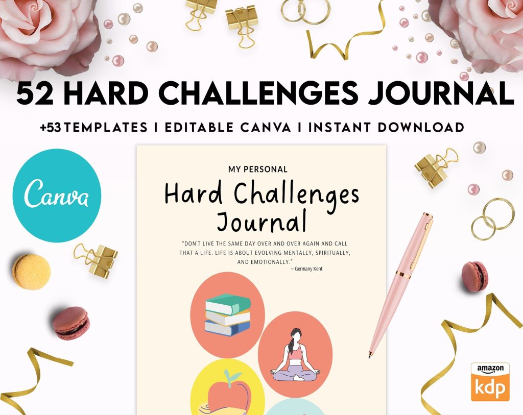52 hard challenges, Daily chanllenges, diet, fitness, food, health ...