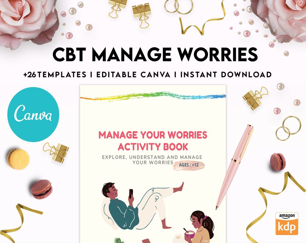 CBT Group Activities for kids Ages 8-12 CBT Worksheets, Anxiety Relief ...