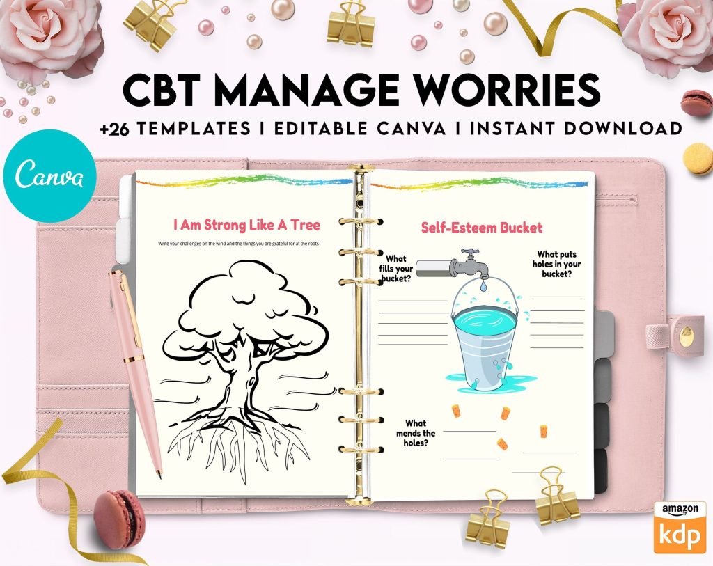 CBT Group Activities for kids Ages 8-12 CBT Worksheets, Anxiety Relief ...