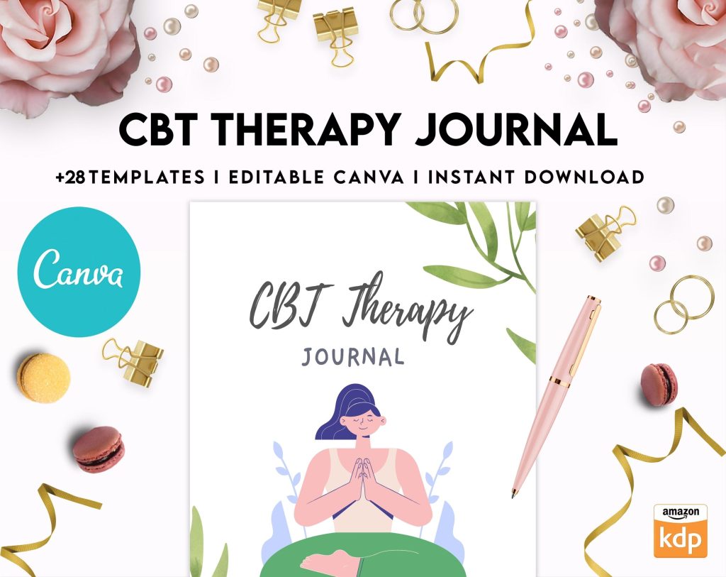 CBT Journal, CBT Worksheet and Planner Bundle, Cognitive Behavioural ...