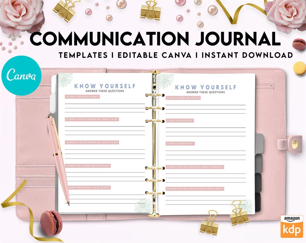 Communication Journal, DBT Interpersonal Effectiveness, Mental Health ...