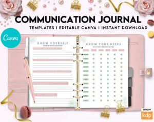 Communication Journal, DBT Interpersonal Effectiveness, Mental Health ...