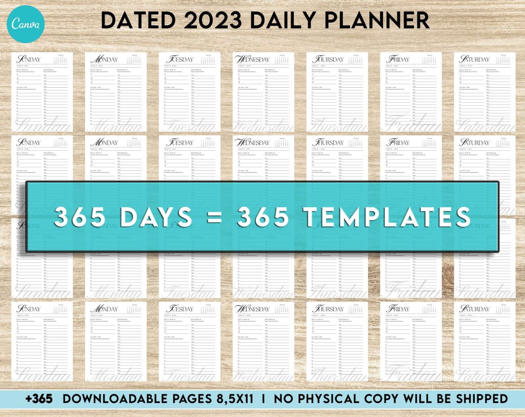 Canva Editable Planners Templates Create Professional-Quality Design
