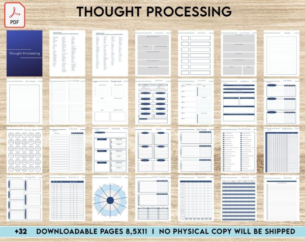 The Thought Field Therapy Journal, Thought Processing Journal Pages for ...