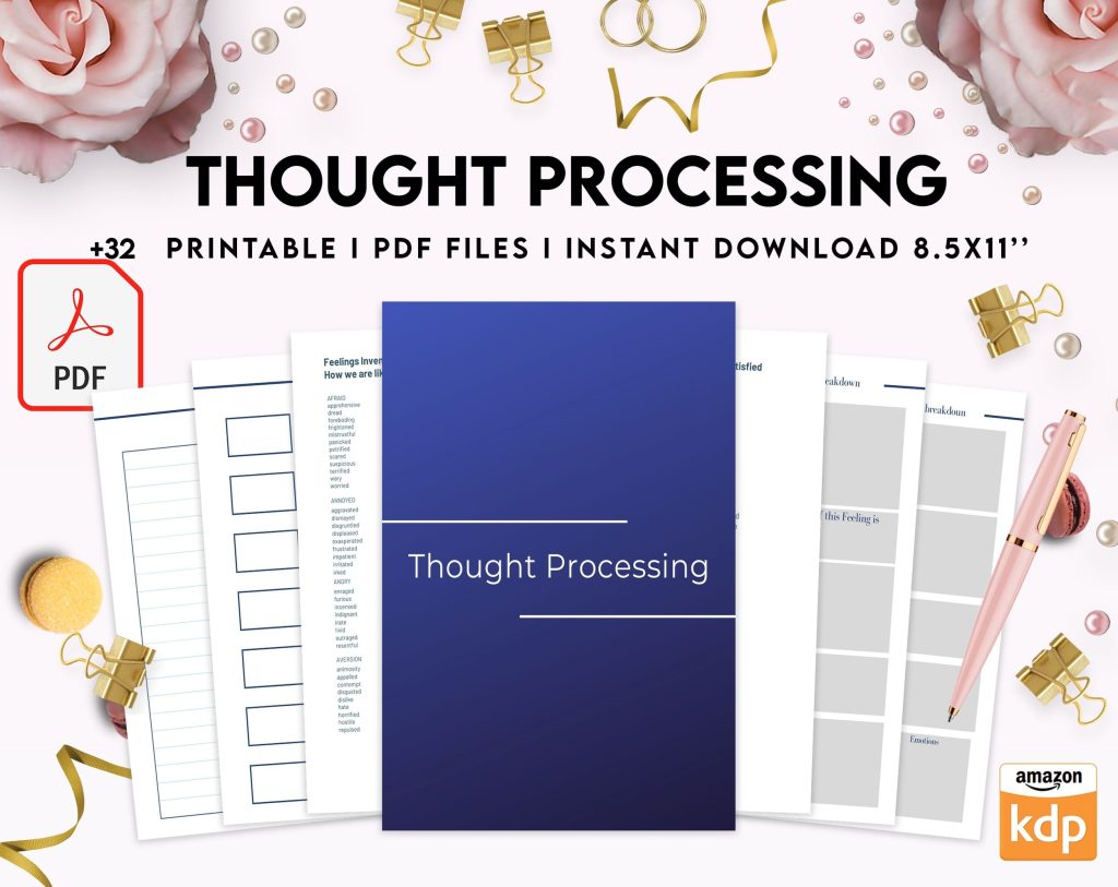 The Thought Field Therapy Journal, Thought Processing Journal Pages for ...