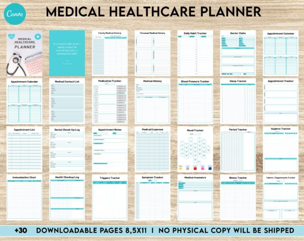 Free Self Care Journal PDF Printable, 8,5x11 inch A4 size, For journal ...