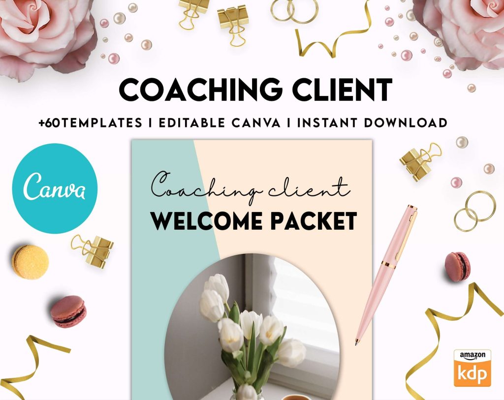 Client Onboarding Planner, Coaching client welcome packet, client ...