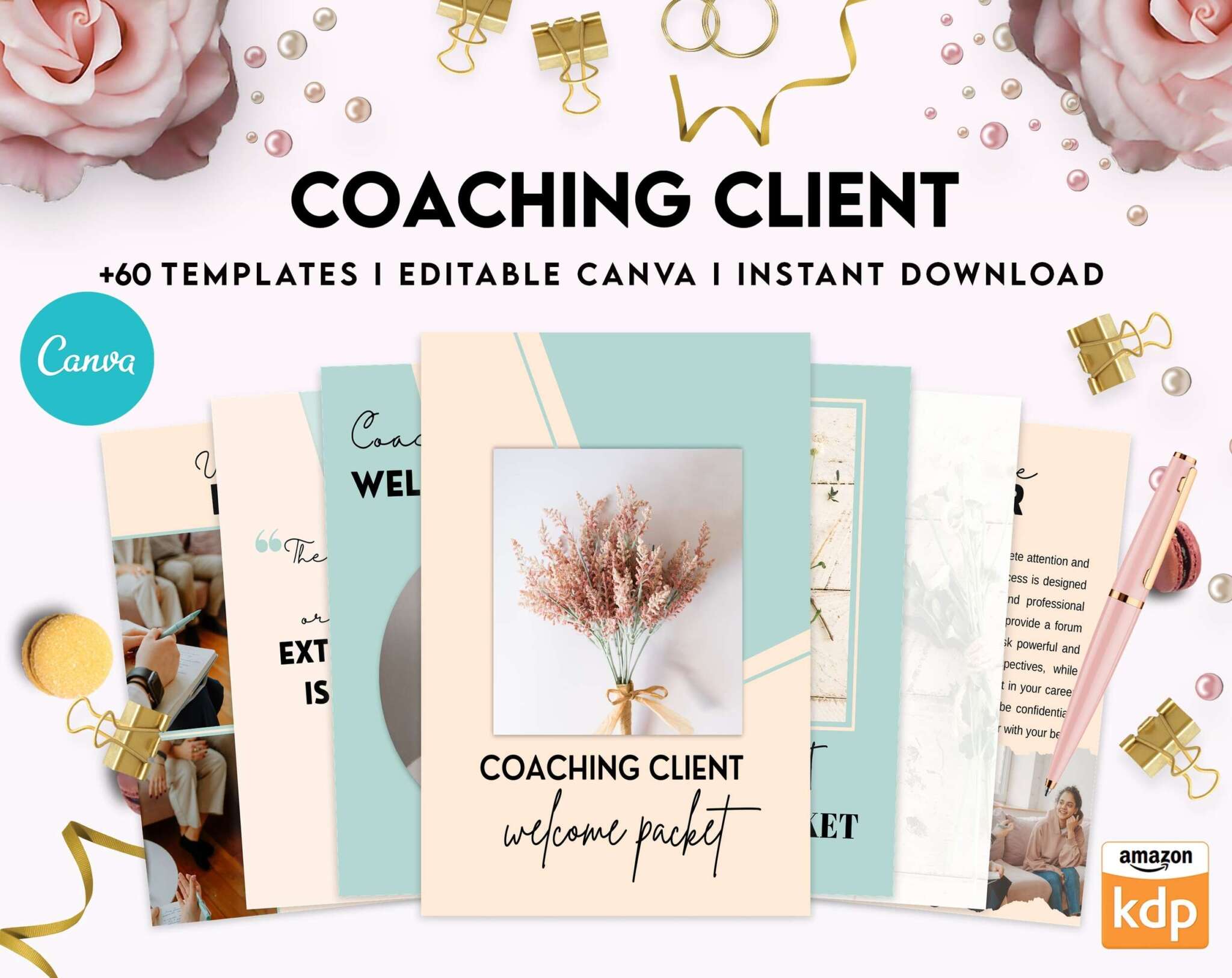 Client Onboarding Planner, Coaching client welcome packet, client ...