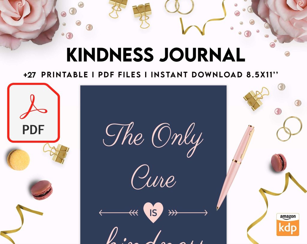 Kindness Journal Prompts, Act of Kindness, Therapy Journal , Self ...