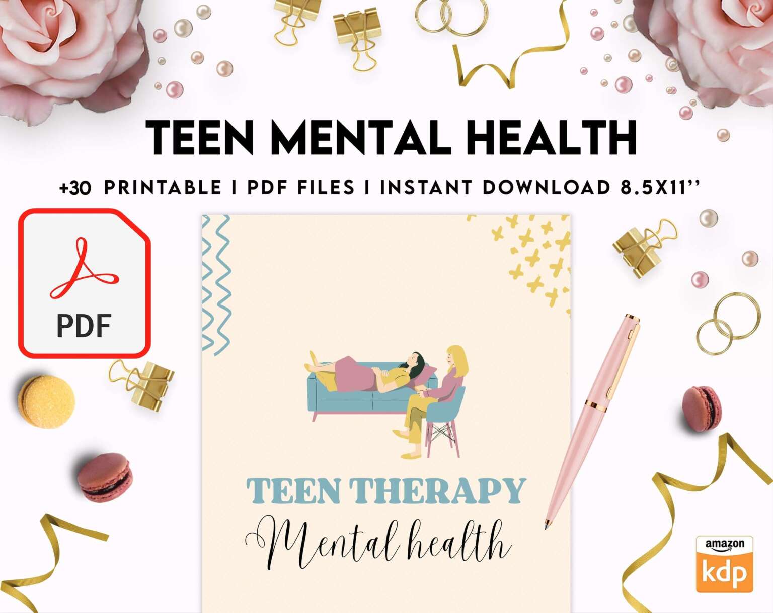 Teen Mental Health, teen therapy journal , teen coping skills, teen ...