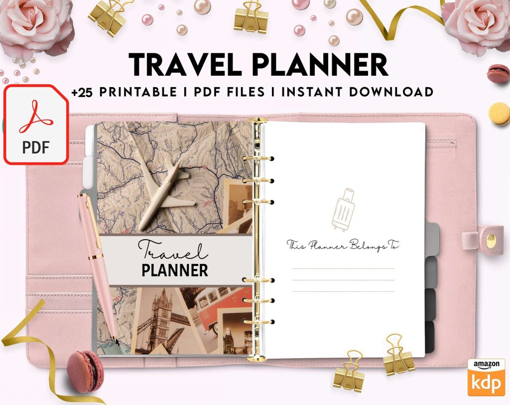 Travel Planner, travel checklist , trip organizer, vacation planner ...