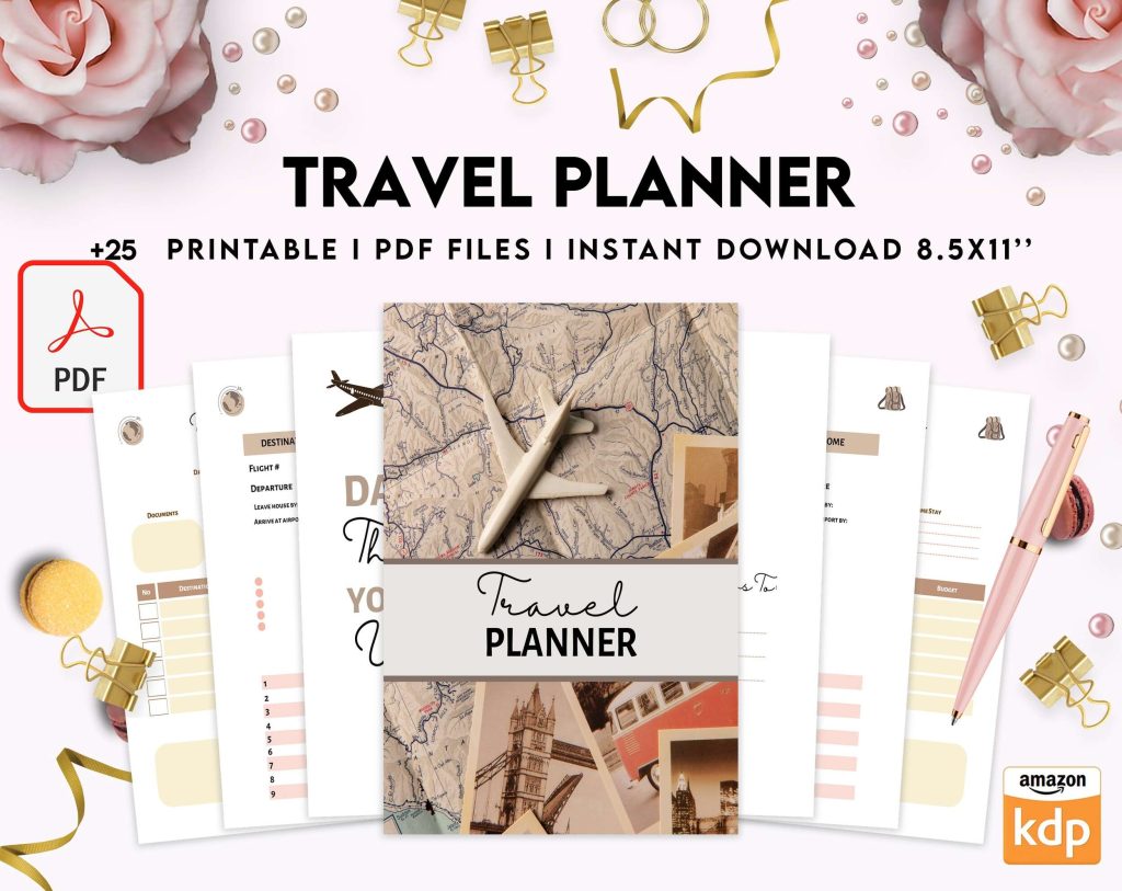 Travel Planner, travel checklist , trip organizer, vacation planner ...