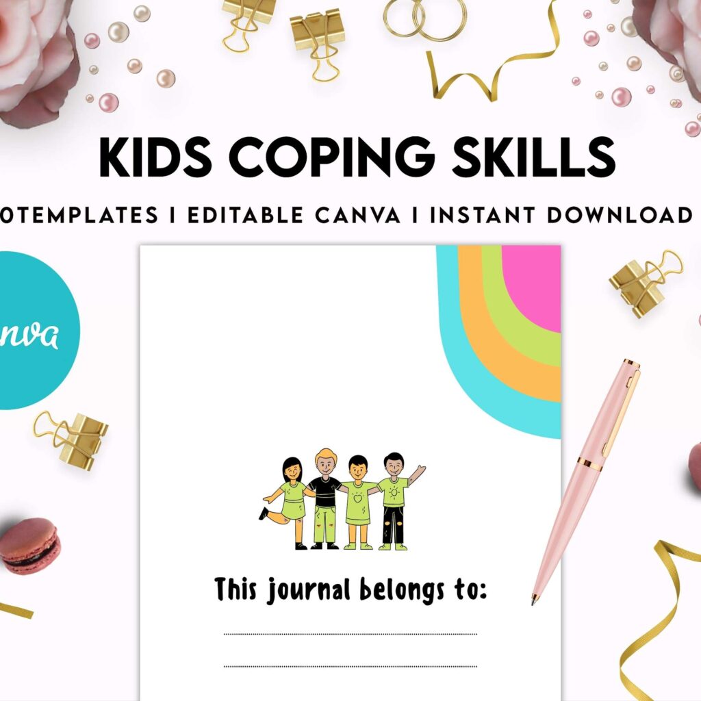 Anxiety Coping Skills for Kids, Kids Therapy, Kids Self Discovery, Kids ...
