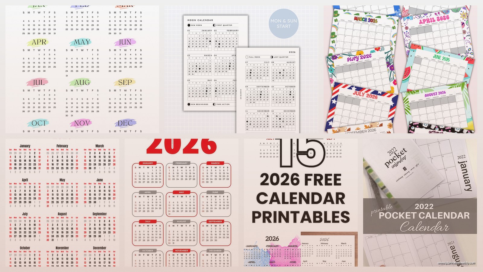 Best Pocket Calendars 2026: Compact Planning Solutions - Planners weekly