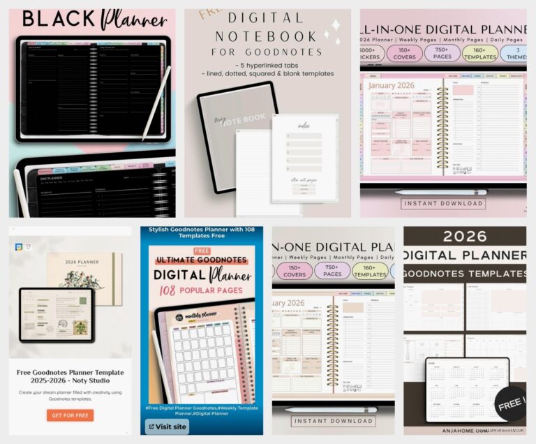 GoodNotes Planner: Complete Template & Setup Guide - Planners weekly
