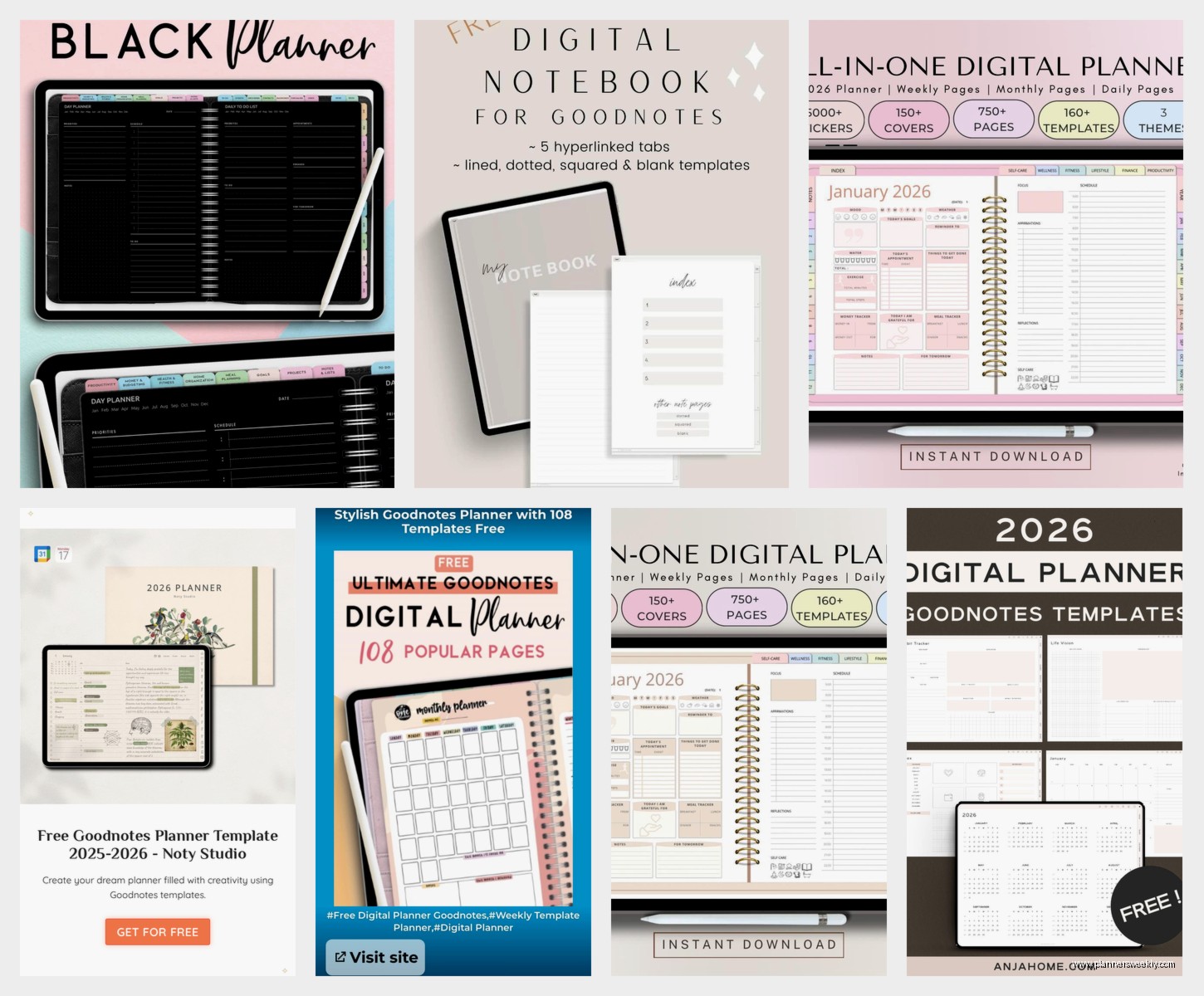 GoodNotes Planner: Complete Template & Setup Guide - Planners weekly